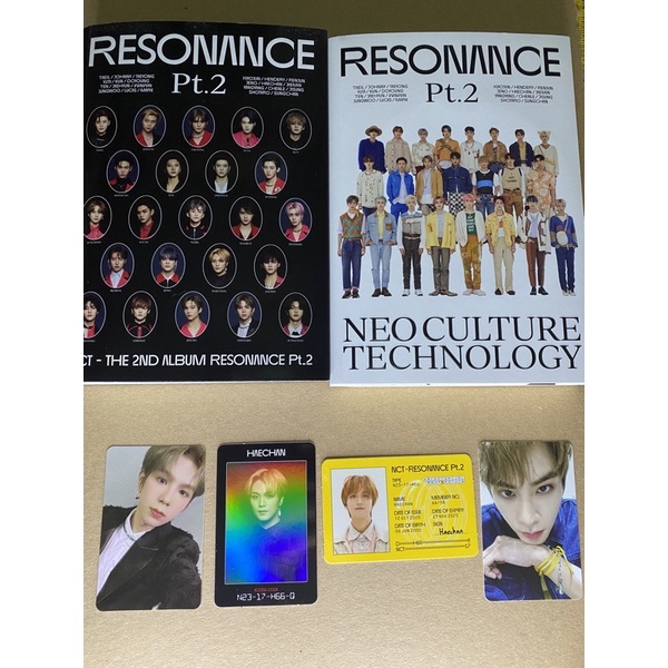 NCT Album Resonance Part 2 Unsealed Complete inclusions Shotaro Haechan ...
