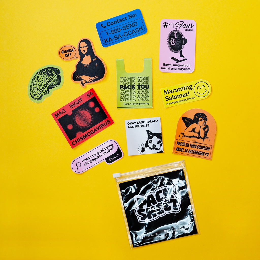 Pack Sheet Whim Packs Only Sticker Waterproof Planner & Journal ...