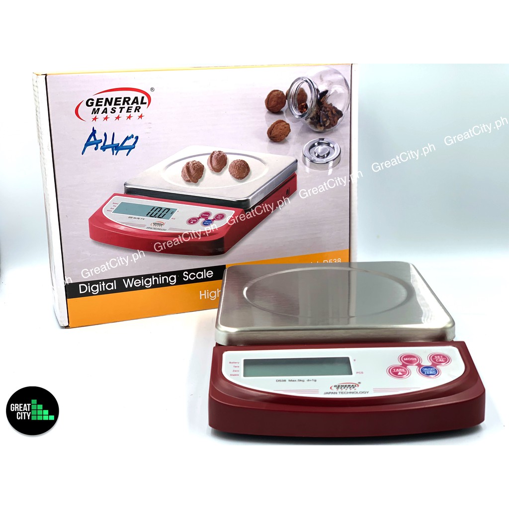 General Master Digital Weighing Scale 1 Kg. D108 | Shopee Philippines