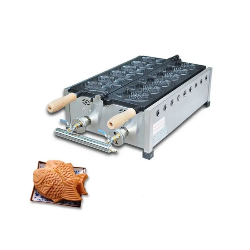 10 Yen Cheese Coin Machine and Taiyaki Fish Shape Commercial Equipment ...