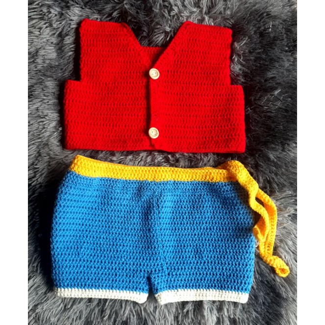 luffy crochet costume | Shopee Philippines