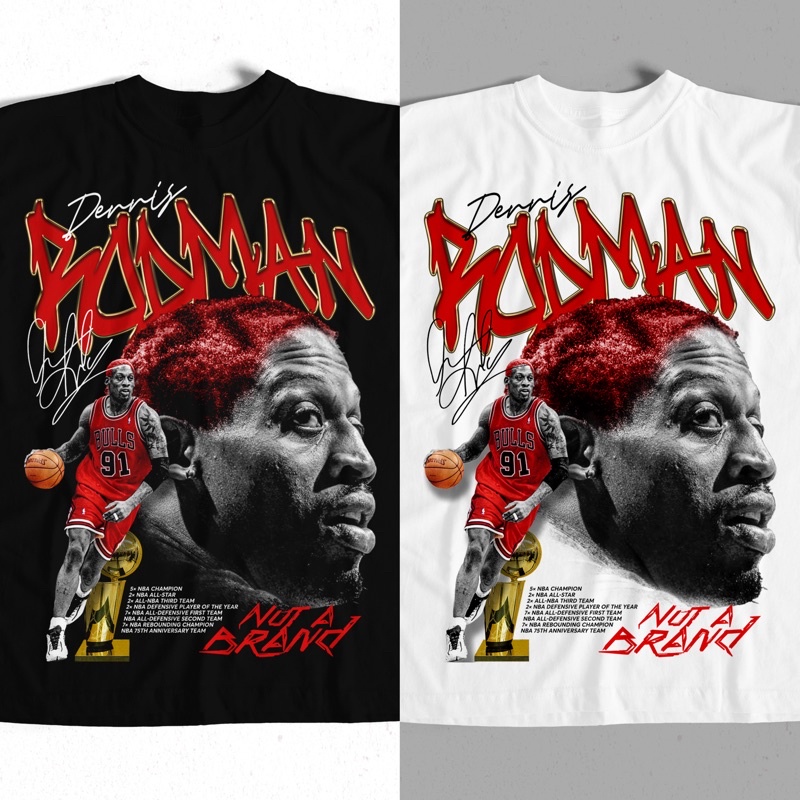 DENNIS RODMAN BOOTLEG NOT A BRAND | Shopee Philippines