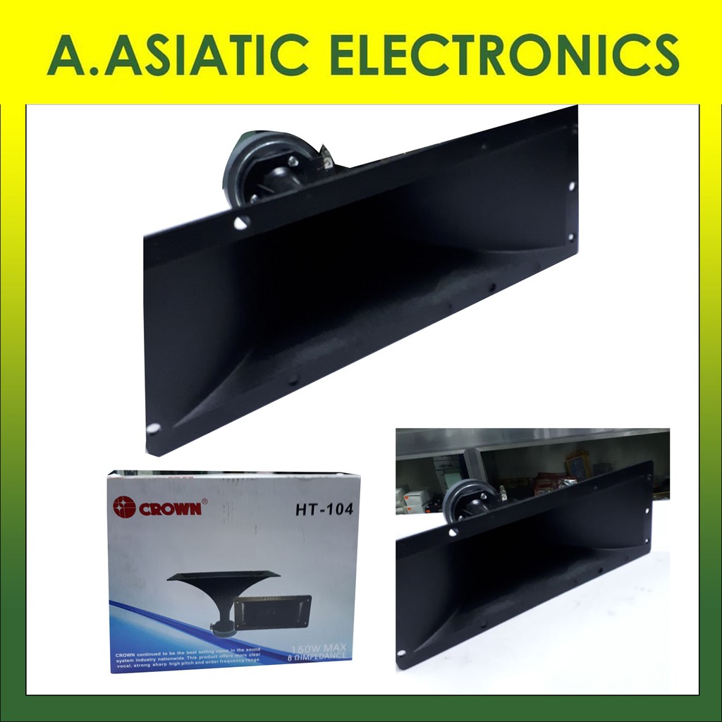 Crown HT-104 Horn Tweeter (150w) | Shopee Philippines