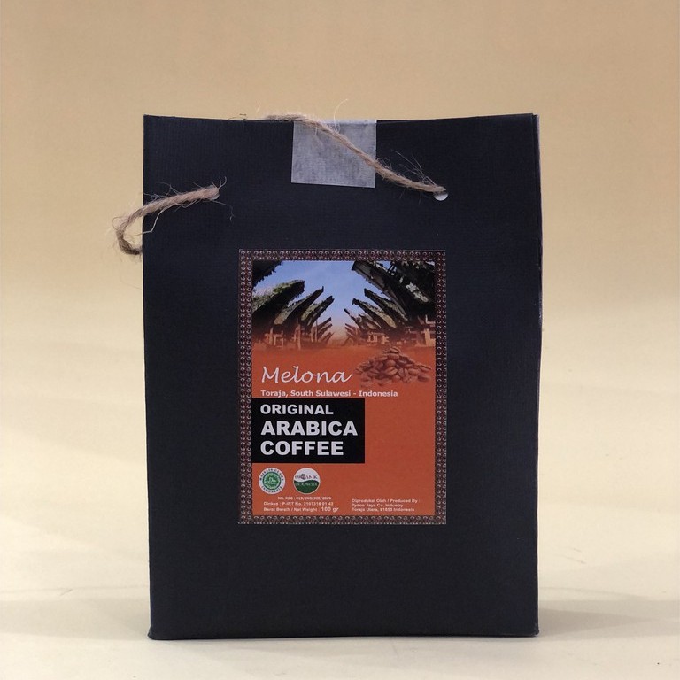 Toraja MELONA COFFEE - ORIGINAL COFFEE 100gr | Shopee Philippines