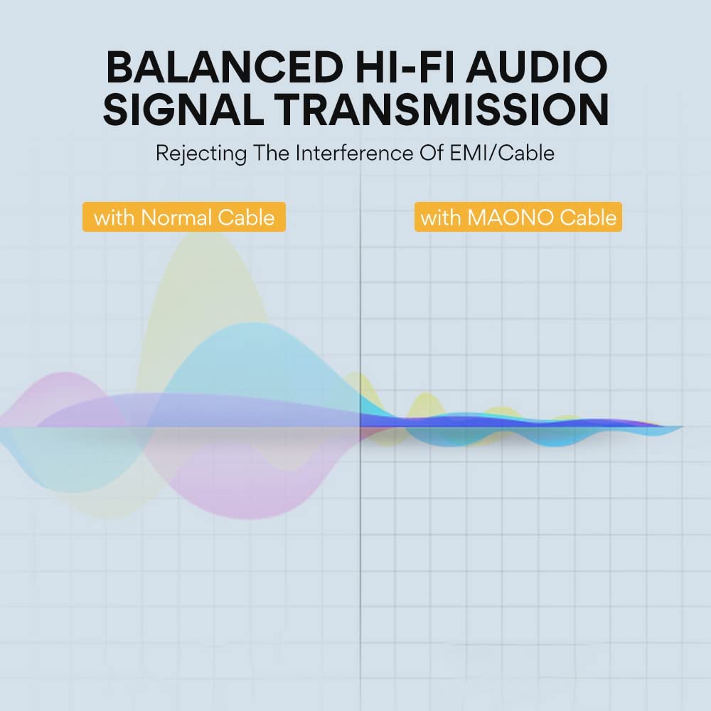 Maono XLR Microphone Cable for PD200X,PD100X | Shopee Philippines