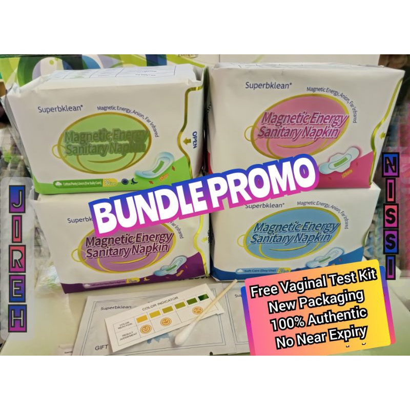 Longrich Superbklean Napkin and Panty Liner Bundle Promo | Shopee ...