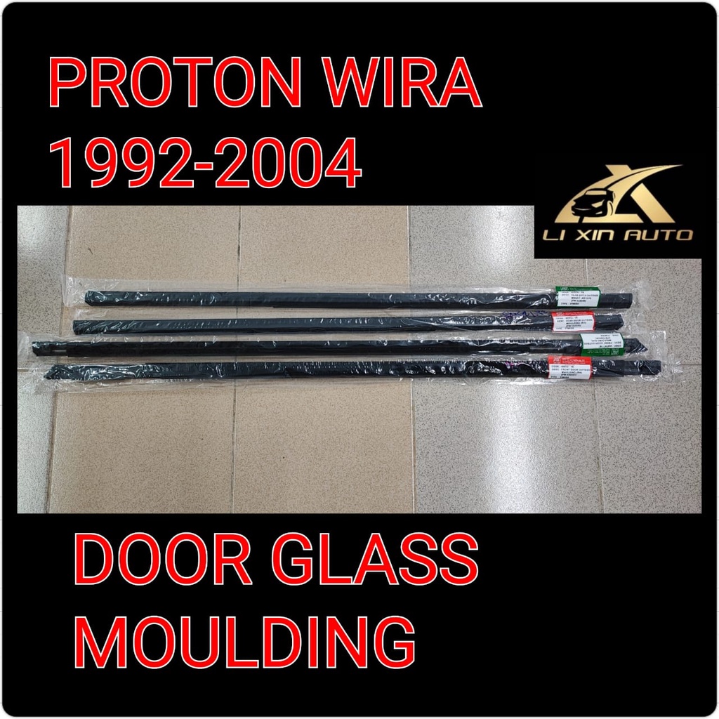 PROTON WIRA 1992-2004 DOOR GLASS MOULDING OUTER ( PINTU CERMIN LUAR ...