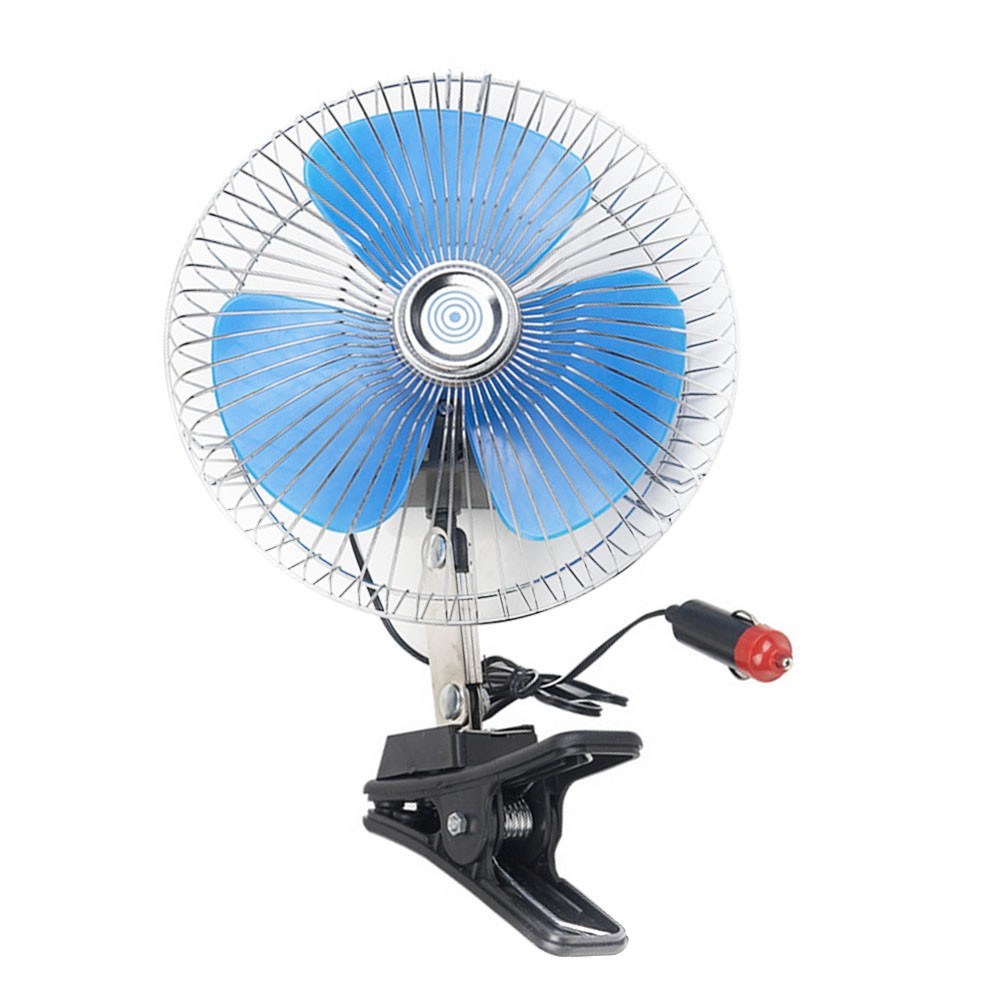 12v 8 Inches Car Clip Fan (OSCILLATING FAN) | Shopee Philippines