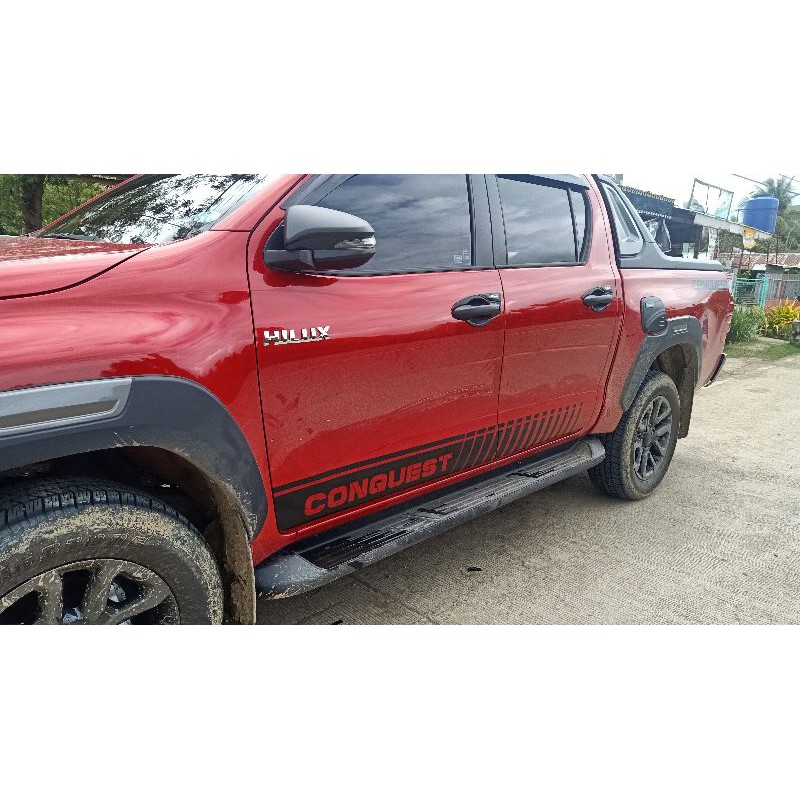 HILUX CONQUEST RACING STRIP DECALS STICKER OFFROAD | TOYOTA all year ...