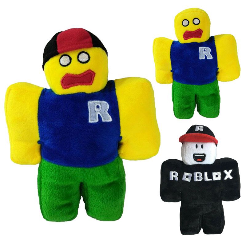 30cm Game Roblox Plush Soft Stuffed With Removable Roblox Hat Kids Xmas ...
