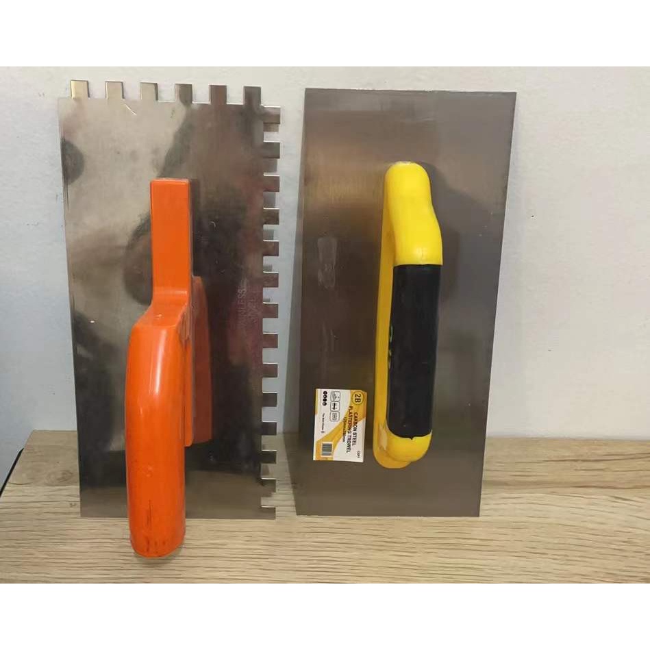 2B STAINLESS STEEL PLASTERING TROWEL & W/ TEETH | Shopee Philippines