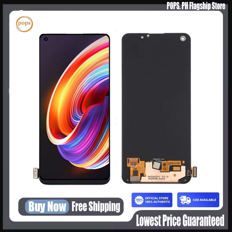 Realme LCD Realme 8 Pro Realme 7 Pro LCD Digital Touch Screen Display ...