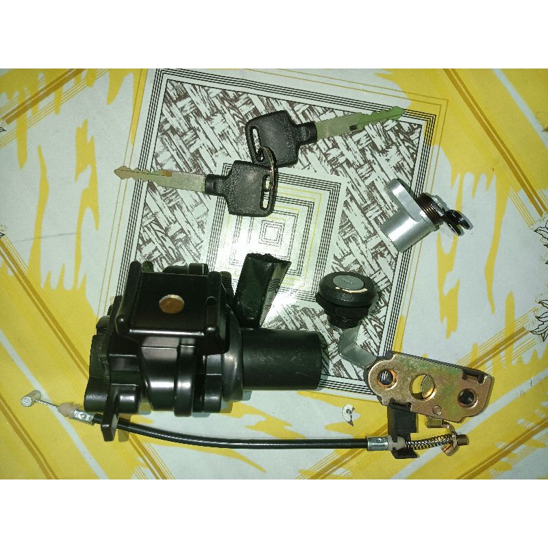 Fury 125 Ignition switch w/ lock set (key set) | Shopee Philippines