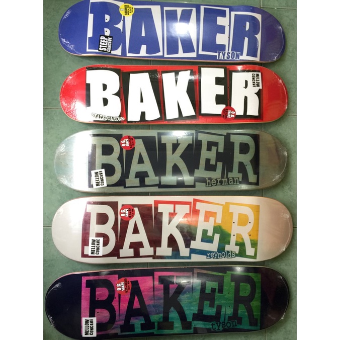 Baker Skateboard Decks FREE Blank Griptape (AUTHENTIC) - Batch 2 ...