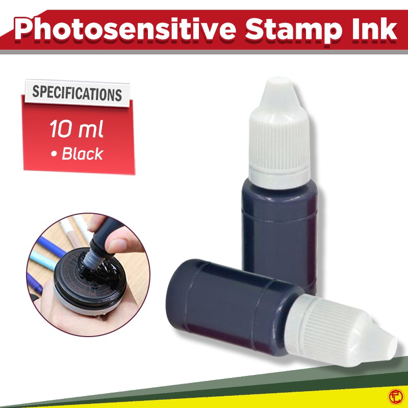 10m Oil Based Photosensitive Stamp Ink For Company Stamps Self Inking | Shopee Philippines
