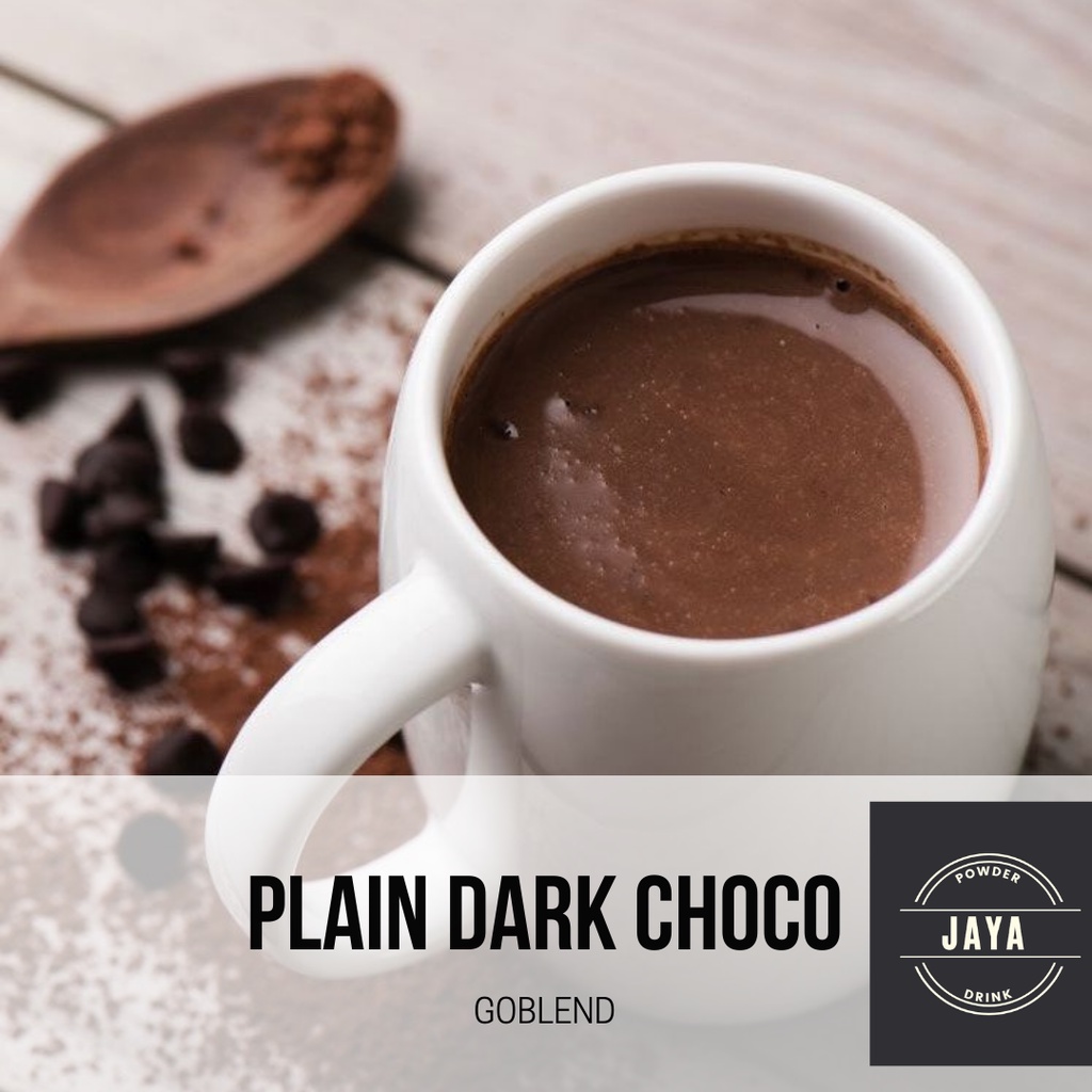 Plain Dark Choco Drink POWDER 1Kg - PLAIN Dark Choco POWDER 1Kg - Dark ...