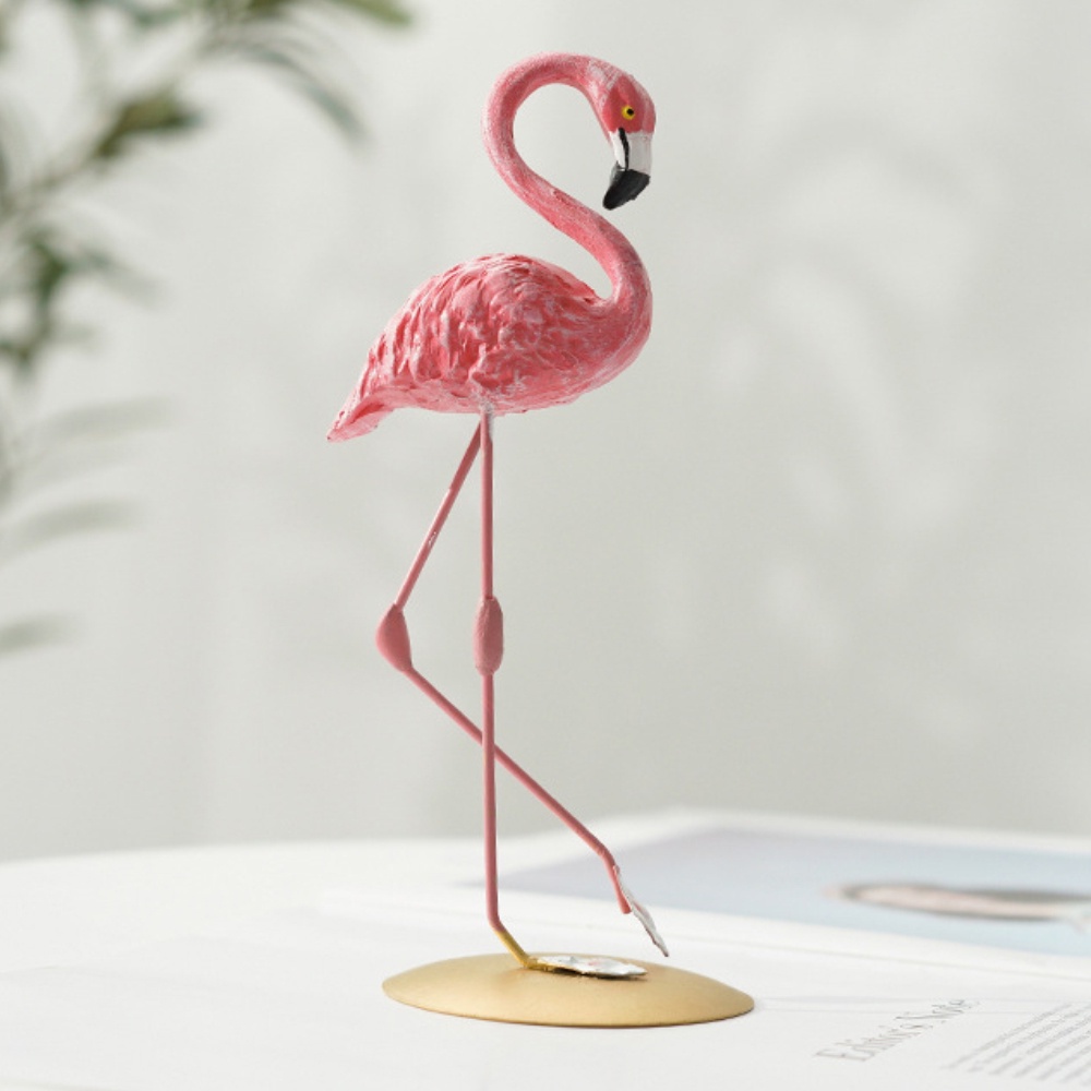Flamingo Desk Display Home Decor Garden Decorations Art Ornament ...