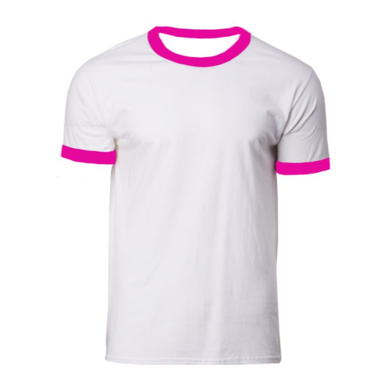 RINGER T-SHIRT WITH COMBINATION SLEEVE COLOR | Shopee Philippines