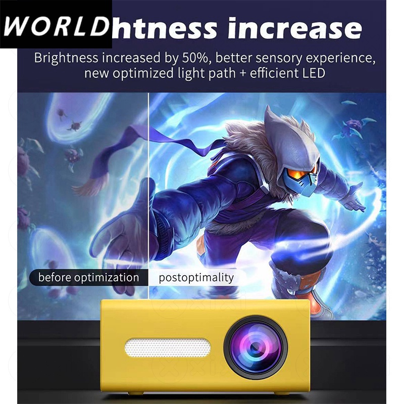 Projector Home Theater Projector UI Interface LED Projector Built-in ...