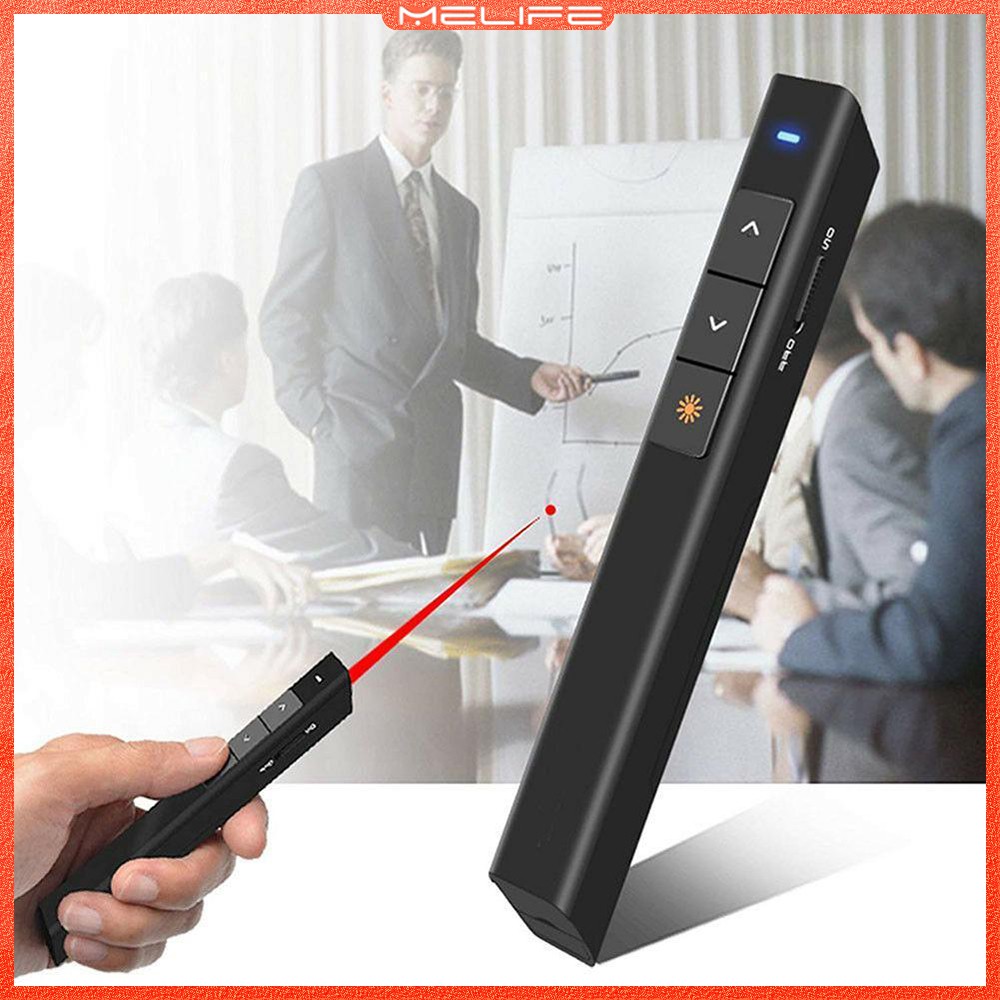 Powerpoint Presentation Pen USB PPT Pointer RF Wireless Presenter with ...