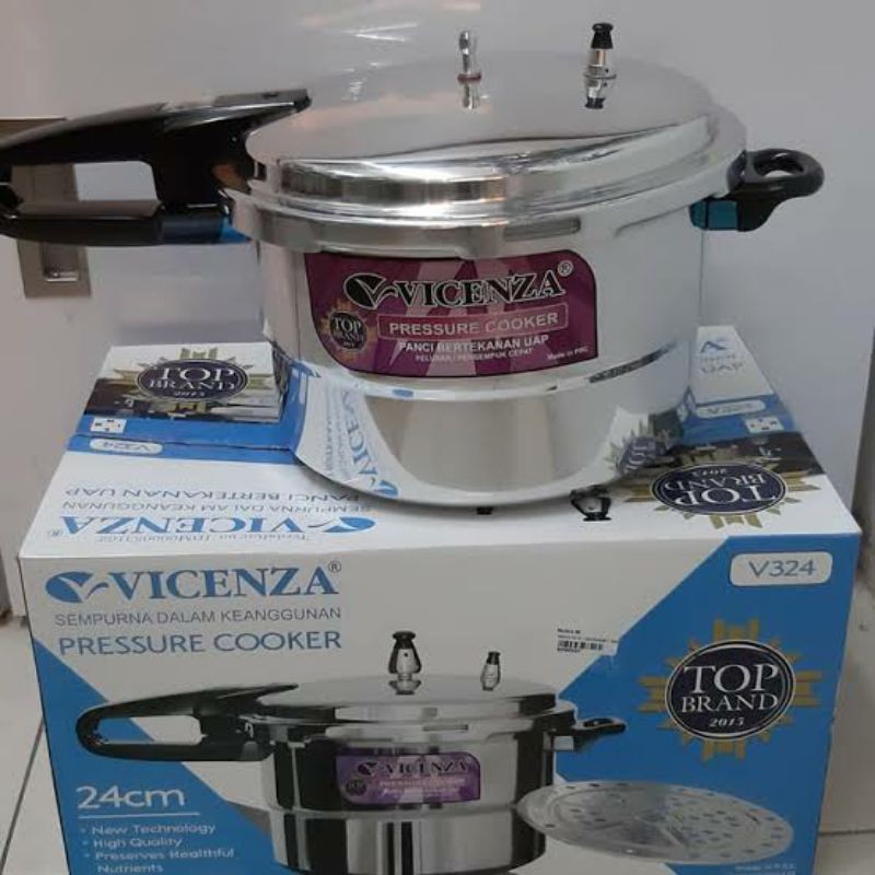 Panci PRESTO (PRESSURE COOKER) VICENZA 8LT 24CM V324 | Shopee Philippines
