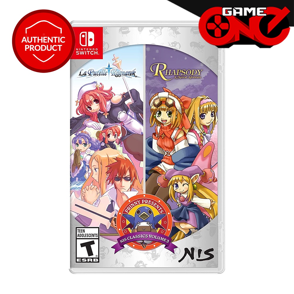 Nintendo Switch Prinny Present NIS Classic Vol 3 La Pucella Ragnarok ...