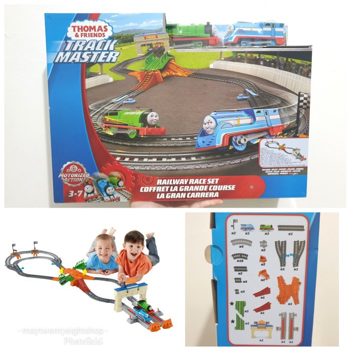 Thomas & Friends Track Master Race Set Motorized Fisher Price Ori For ...