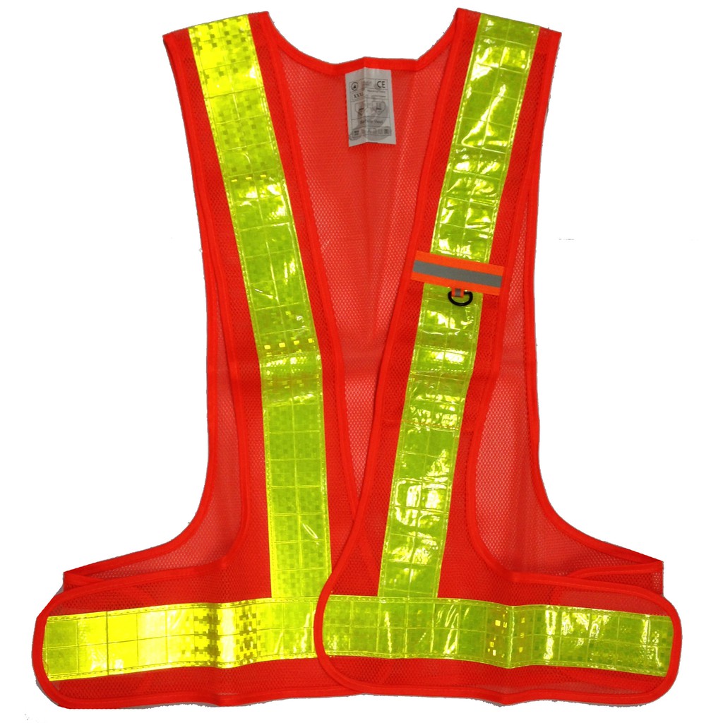 Hi-viz Safety Vest with Id Holder Reflectorize Vest High Visbilty Vest ...
