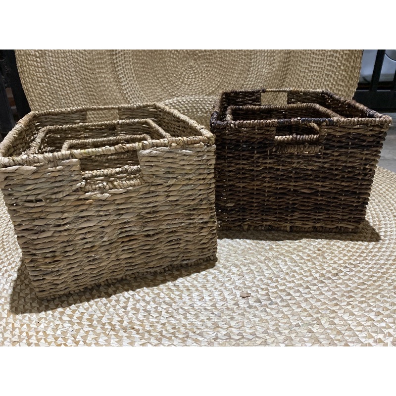 RECTANGULAR NATIVE ORGANIZER NO COVER| storage bin no cover | Shopee ...