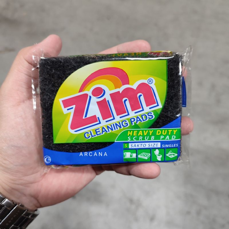 Zim Cleaning Pads Heavy Duty Scrub Pad | Shopee Philippines