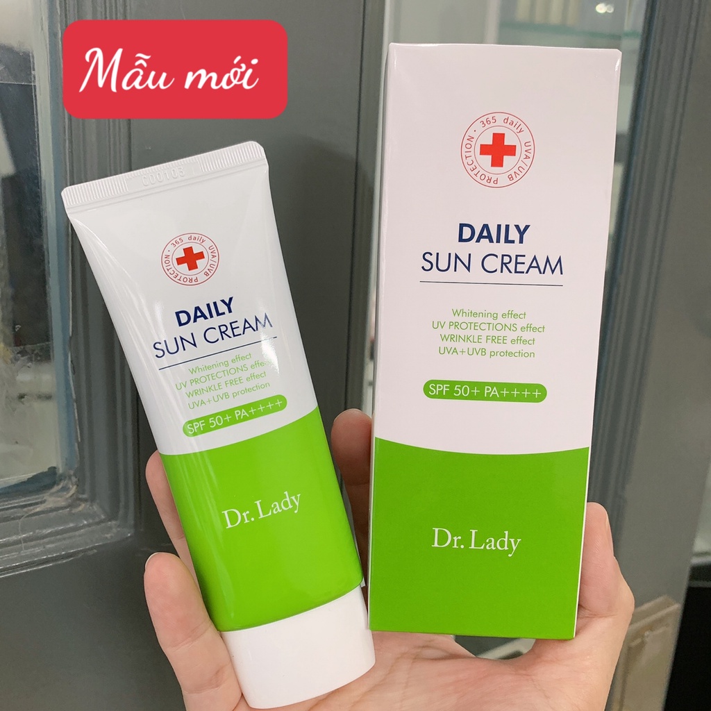 DAILY SUN CREAM 3 IN 1 PHYSICAL SUNSCREEN SPF50+ PA ++++ | Shopee ...