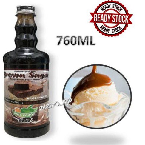 GULA MERAH KARAMEL / DING FONG BOBA BUBBLE BROWN SUGAR S HALAL | Shopee ...