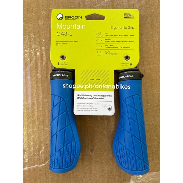 Ergon GA3 Small and Large Grips | Shopee Philippines