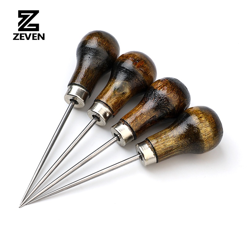 Gourd-shaped Awl Reaming Scribing Tool Handmade DIY Leather Tool Long ...