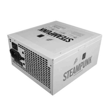 POWER SUPPLY 1STPLAYER STEAMPUNK 750W/650W 80+ SILVER FULL-MODULAR W/7 ...