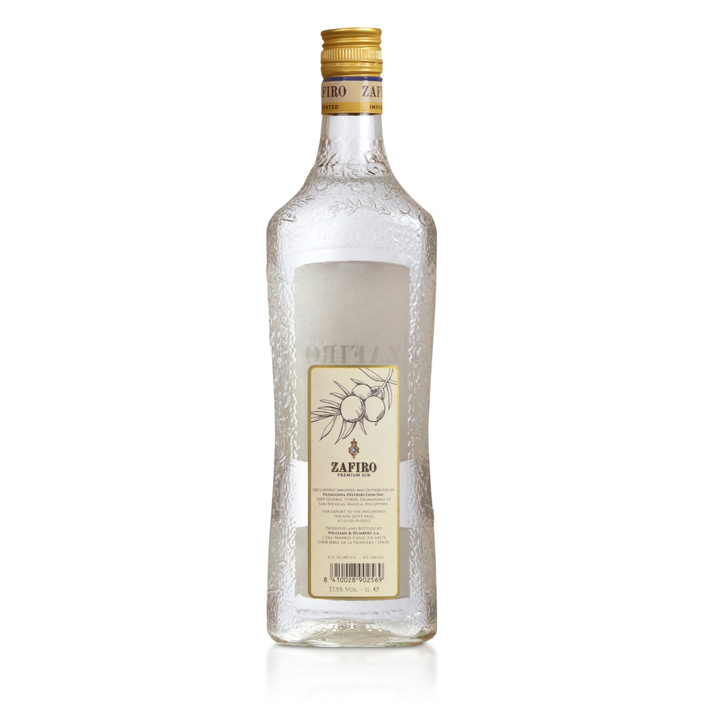 Zafiro Premium Classic Gin 1 Liter | Shopee Philippines