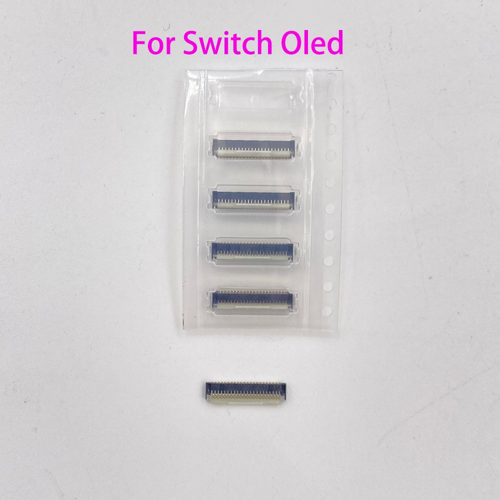 1pcs Lcd Dispaly Connector Socket For Nintendo Switch Oled Console Clip
