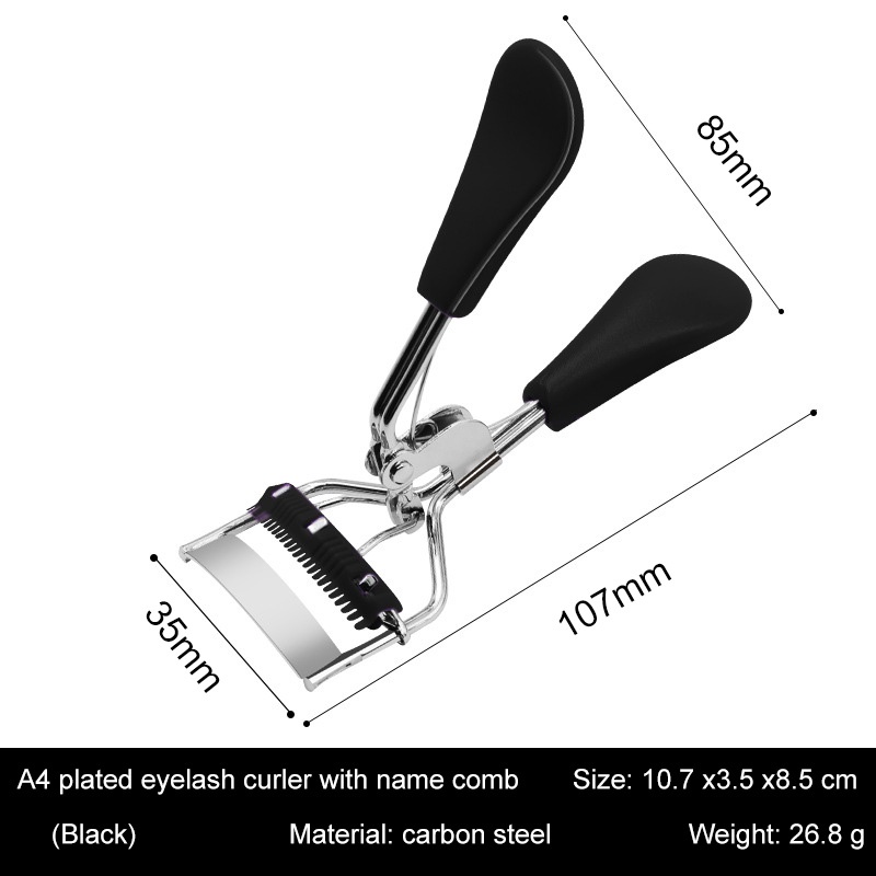 Chrome Belt Comb Eyelash Curler Lash Curler Edge False Eyelashes ...