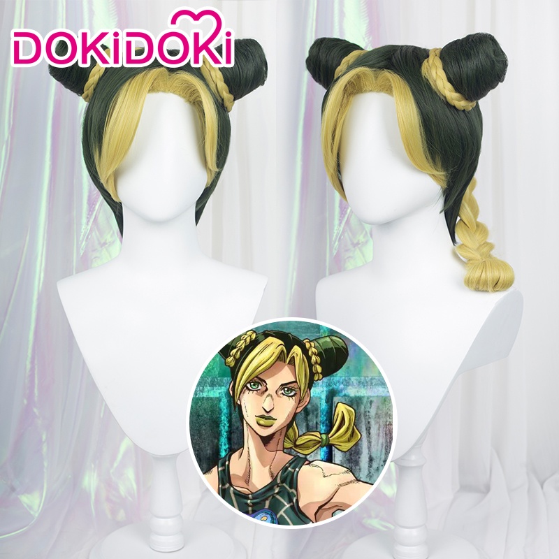 DokiDoki Anime Version JoJo's Bizarre Adventure Cosplay Wig Jolyne ...