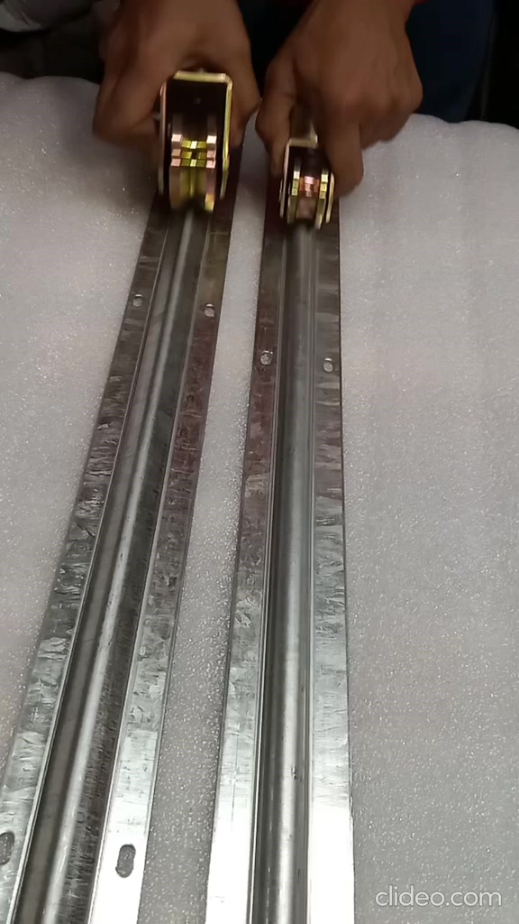 SLIDING GATE ROLLER WHEEL GUIDE RAIL TRACK (ONE METER) | Shopee Philippines