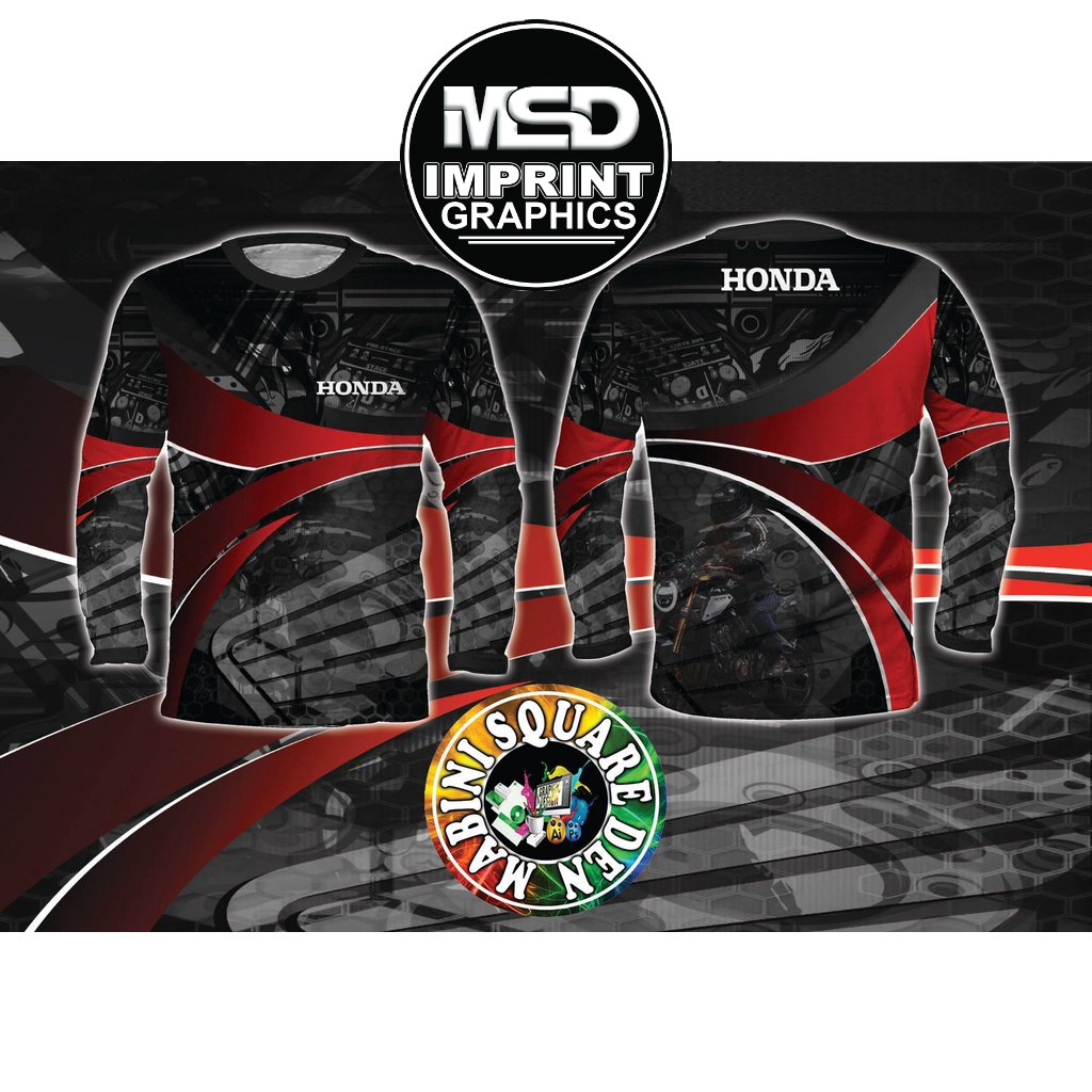 HONDA FULL SUBLIMATION LONGSLEEVE | Shopee Philippines