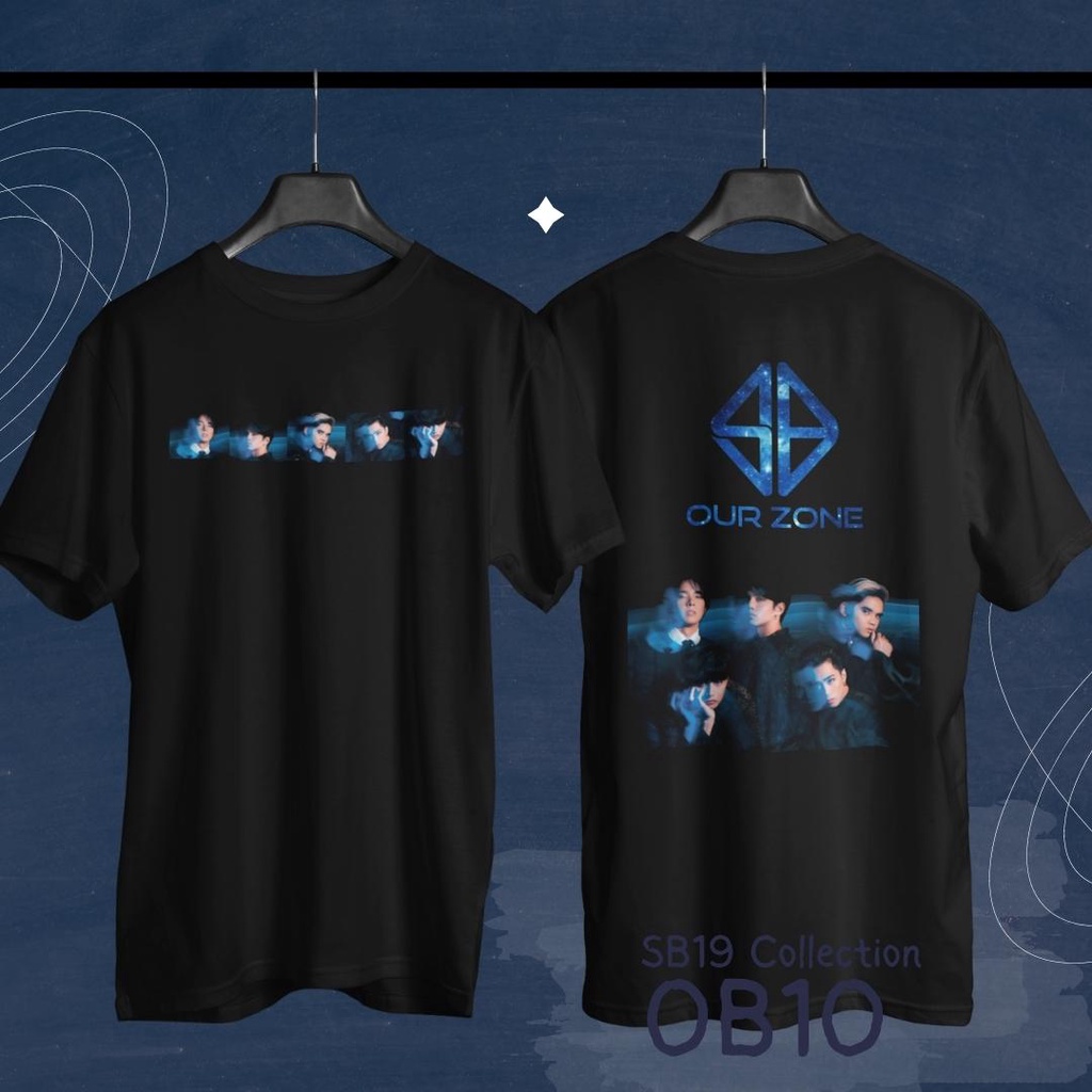 2ND COLLECTION BLACK SB19 Inspired T-shirt | Shopee Philippines