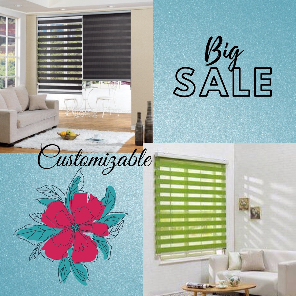 SALE SALE DUO ROLLER BLINDS | Shopee Philippines