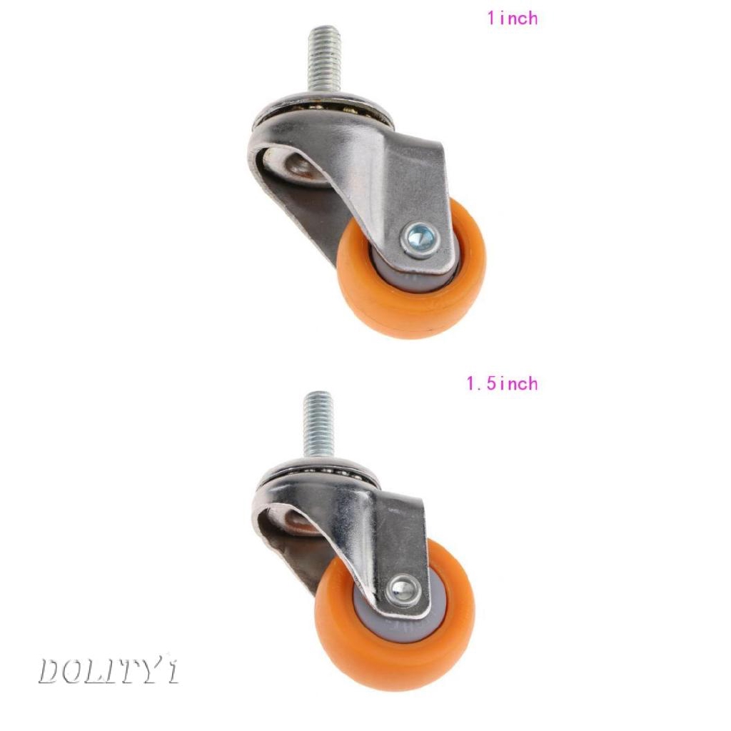 Caster Polyurethane Rubber Heavy Duty Castors Total Lock Caster With ...