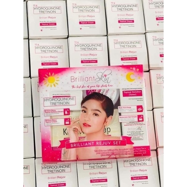 New Packaging Brilliant Skin Rejuvenating Set Shopee Philippines