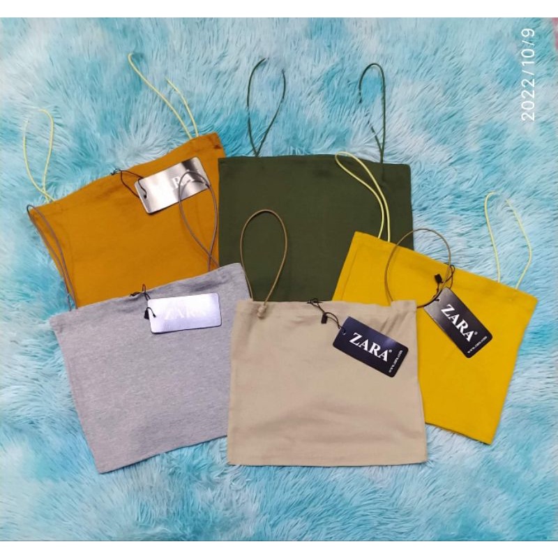 RichValley Sexy String Tube Crop Tops Branded Overruns | Shopee Philippines