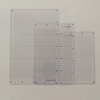 JENNIFERDZ Durable Ruler Board Waterproof Drawing Clipboard Cutting ...