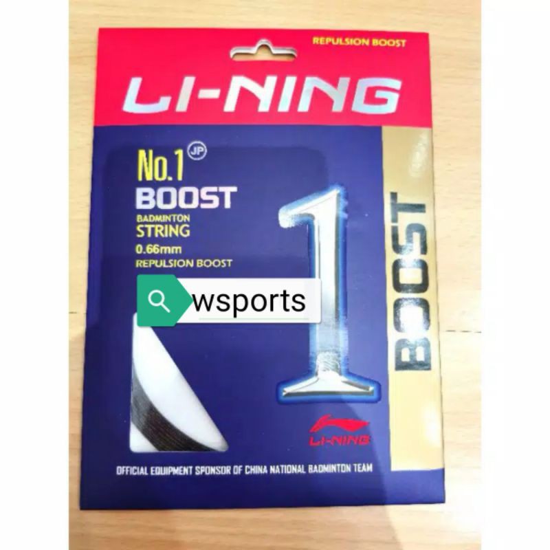 ORIGINAL Li Ning No 1 Boost No1 Badminton Lining Strings | Shopee ...