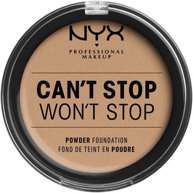 NYX Can't Stop Won't Stop Full Coverage Shine Control Buildable Powder ...
