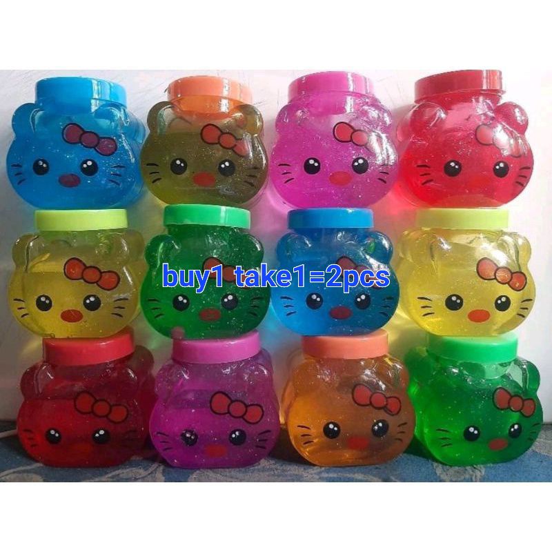 buy 1take 1 hello kitty slime | Shopee Philippines